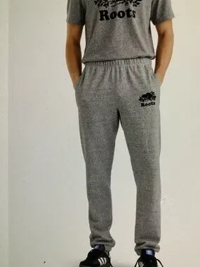 Roots | Pants | Roots Organic Original Mens Salt And Pepper Sweatpants ...
